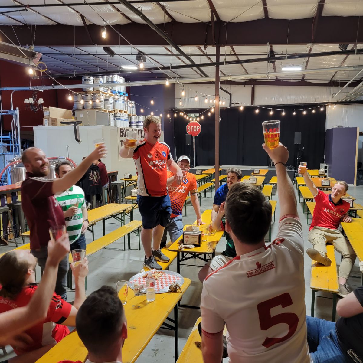 A right proper Irish stag party!