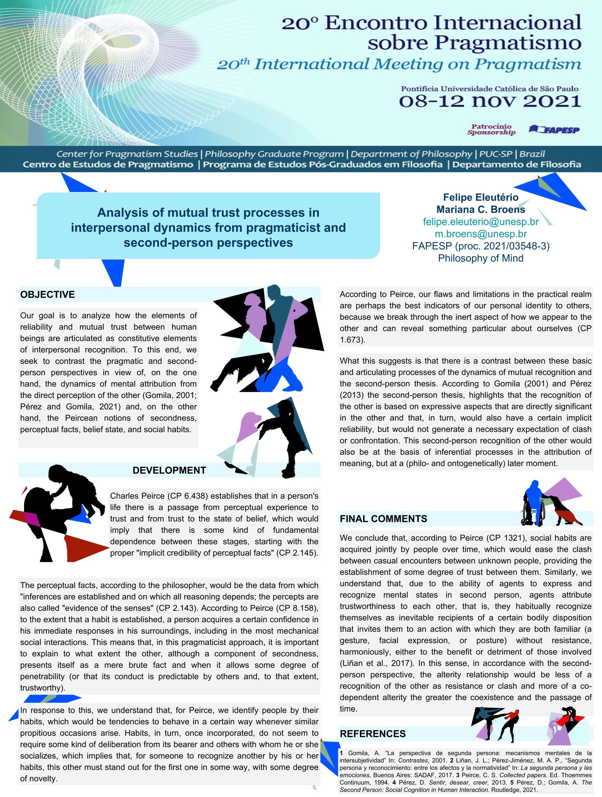 Sessão de Pôsteres do 20º EIP, Porters Session