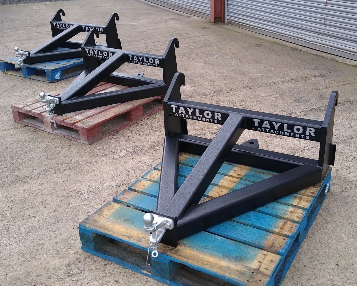 Taylor Attachments | Heavy Duty Ball Hitch Tow Frame