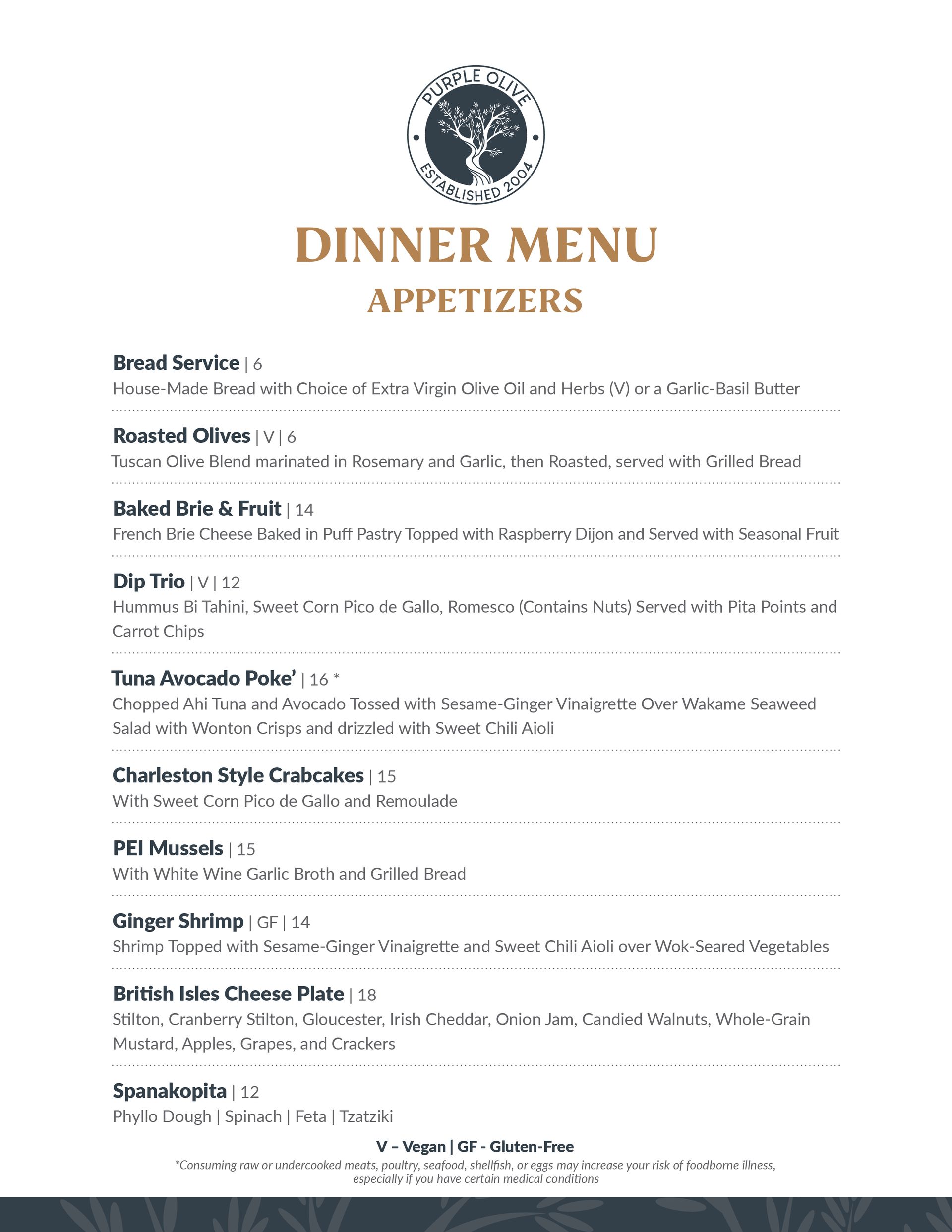 Event Catering | Saint Augustine, FL | Purple Olive