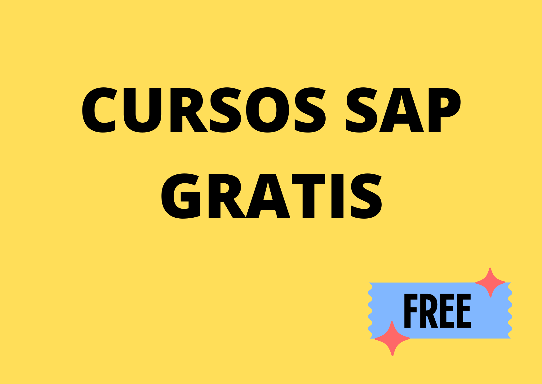🚩 Curso Sap Gratis🚩 Cursos de Sap Gratis desde cero