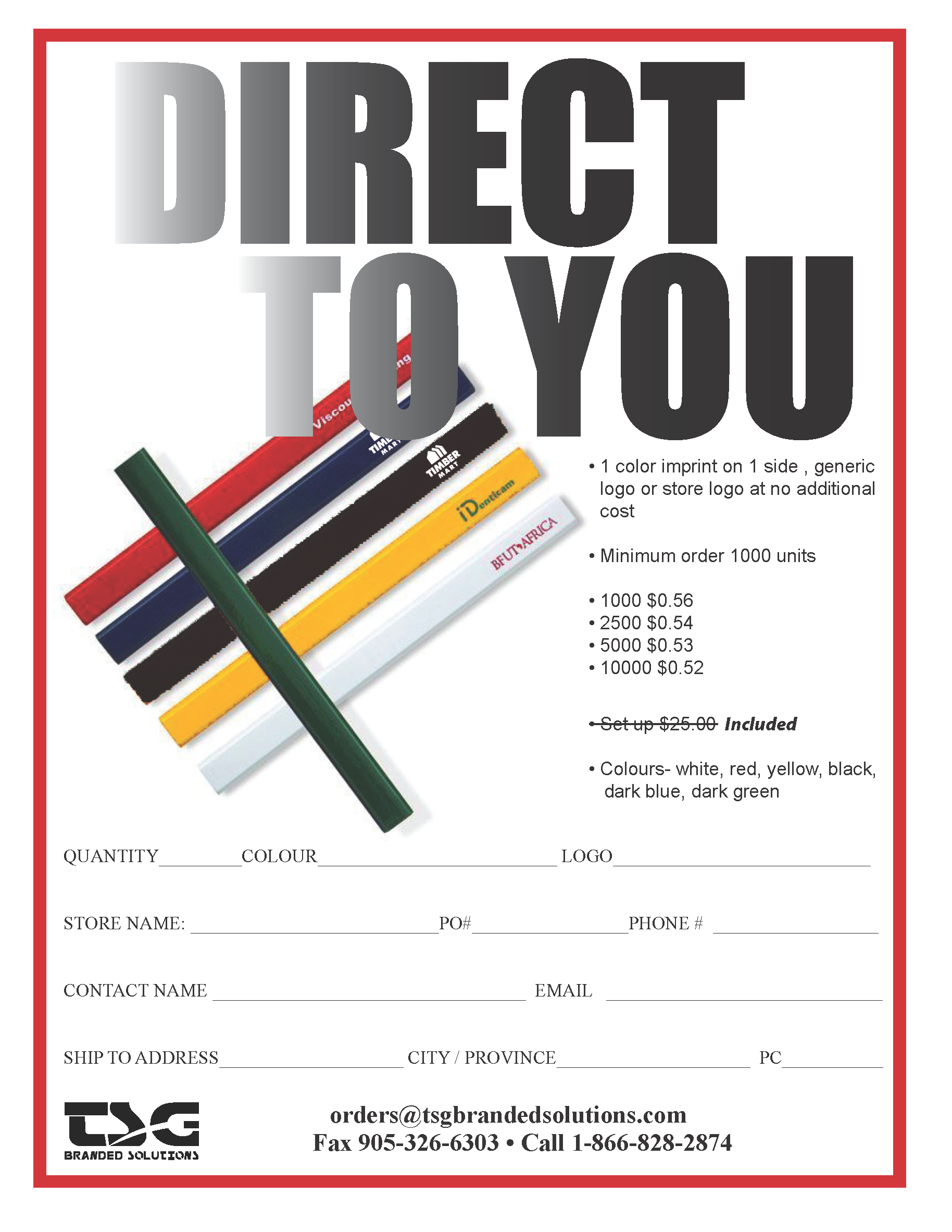 Promotional Product Sales - TSG Branded Solutions