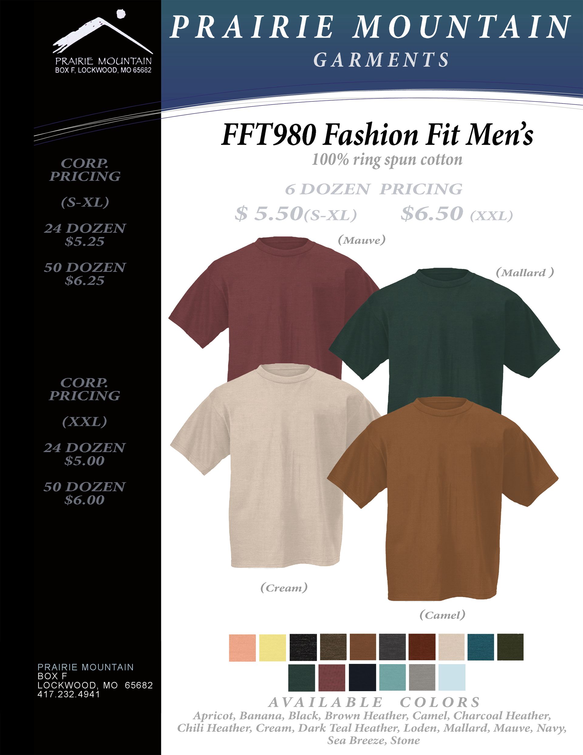 Prairie Mountain | Garments