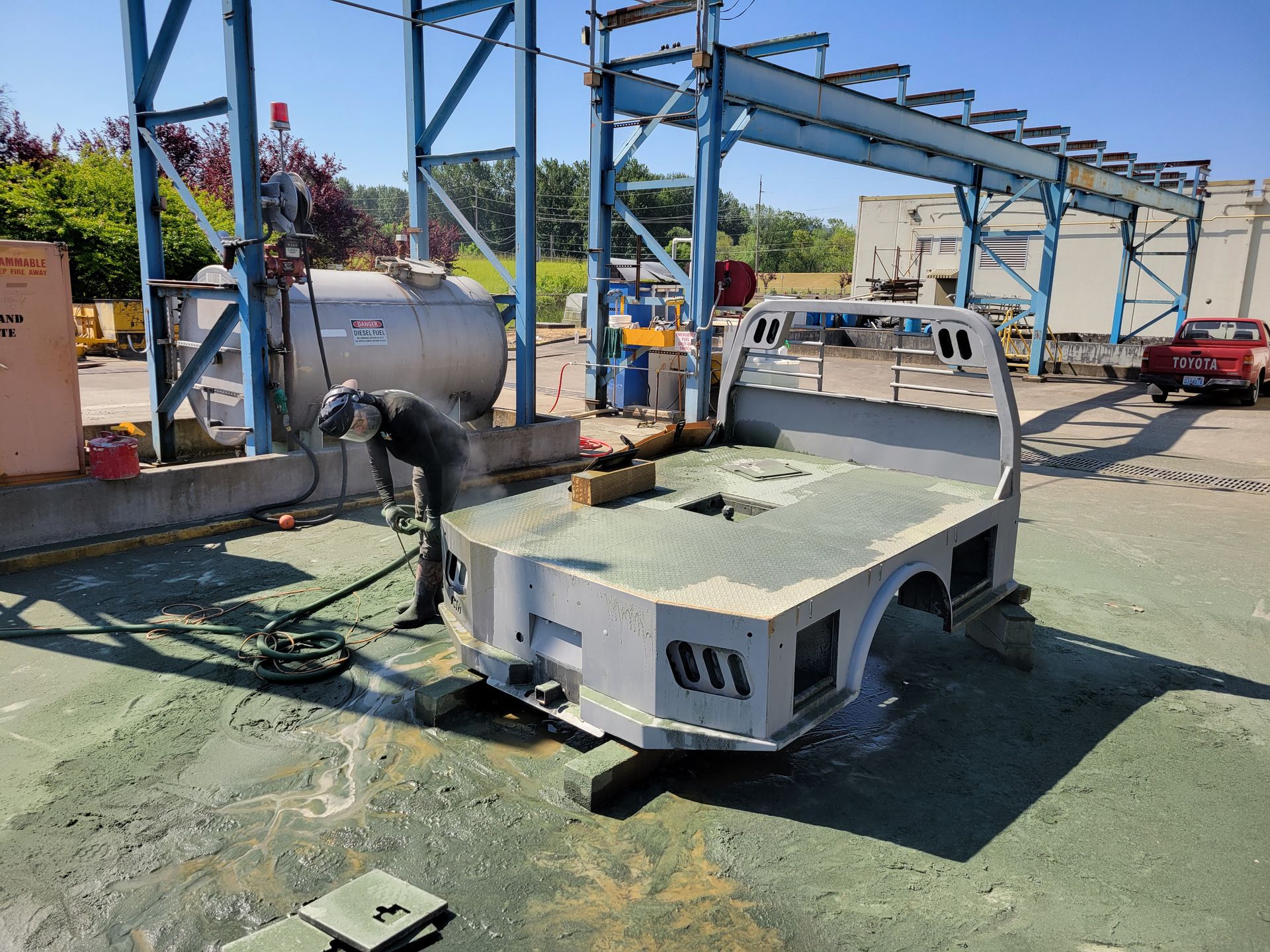 Dustless Blasting | Get Blasted Mobile Media Blasting