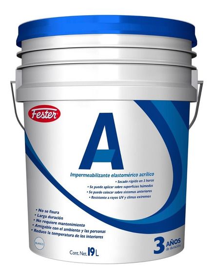 Fester A 3 años Blanco 19 L