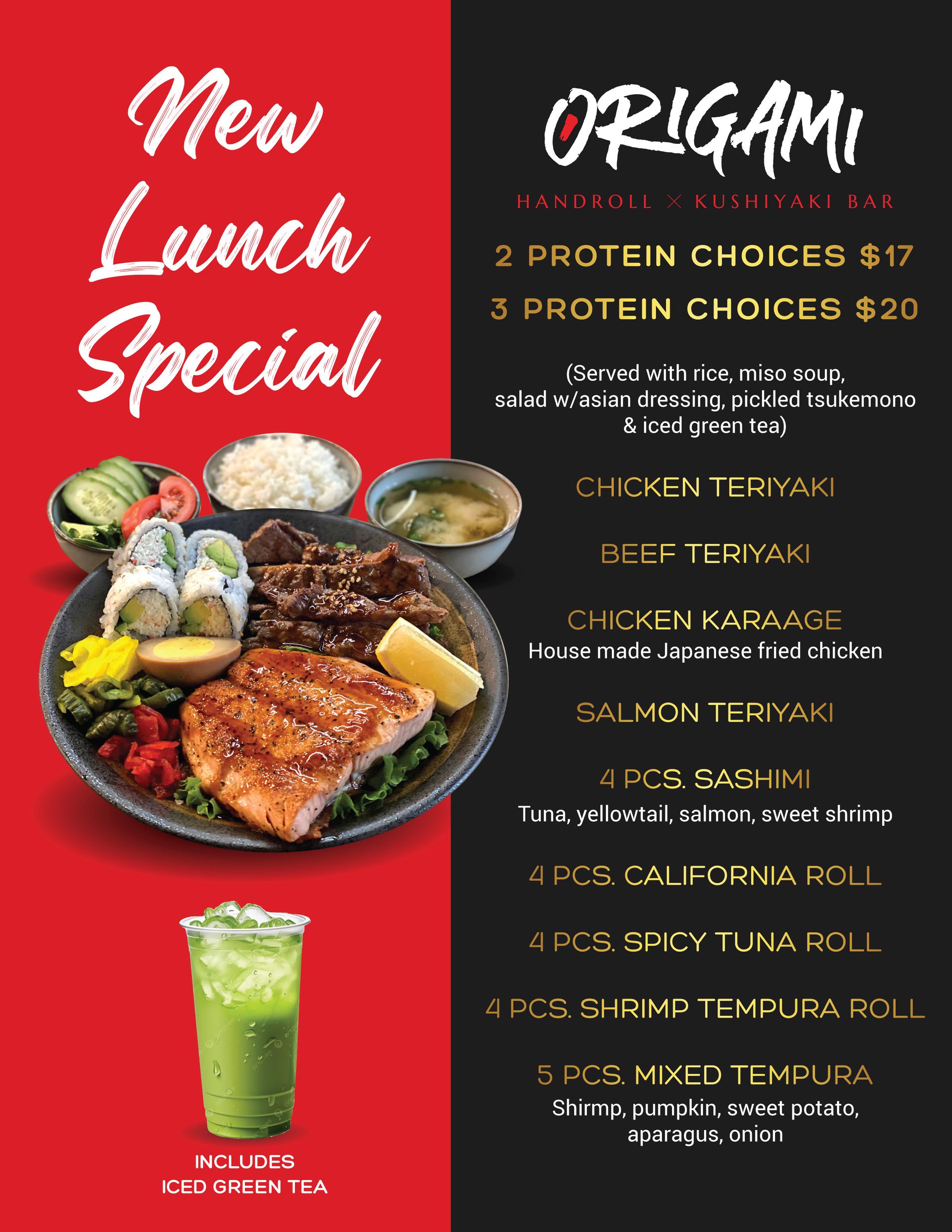 Origami Handroll X Kushiyaki Bar | Brea, CA