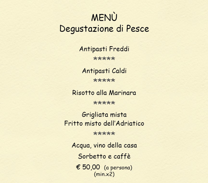 pizzeria - Cervia - Ravenna - La Brasserie Borgo Marina