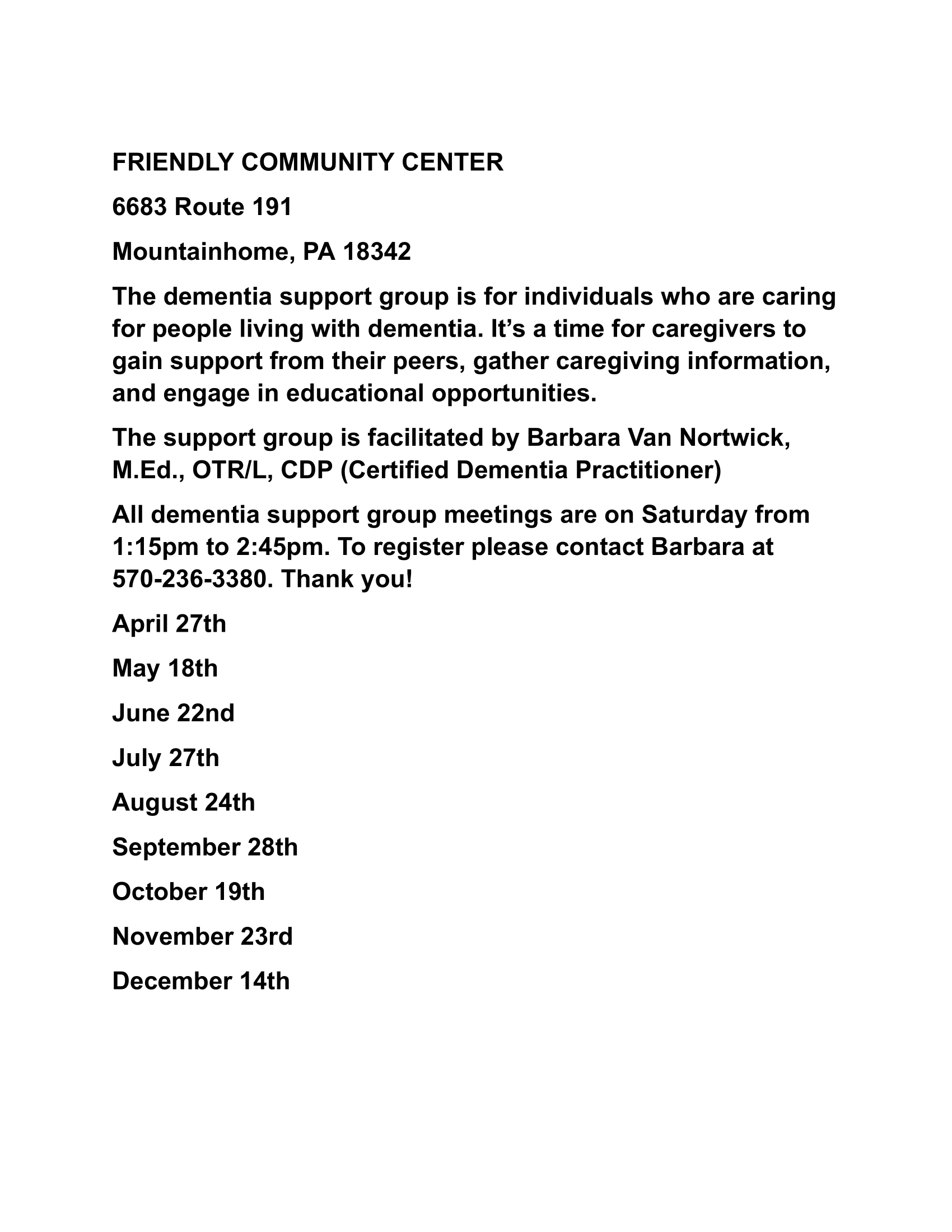 Functional Cognitive Consulting | Workshops