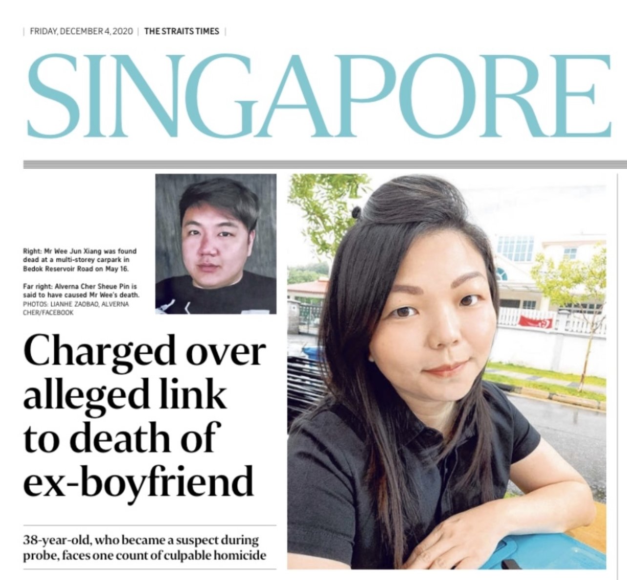 On Alverna Cher Sheue Pin: What we know so far