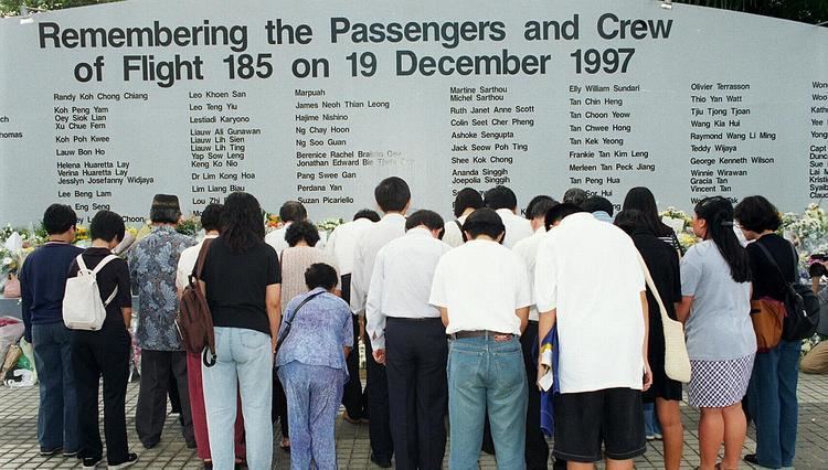 [Silkair MI185 - 19 Dec 1997] "I understand that my father will never ...