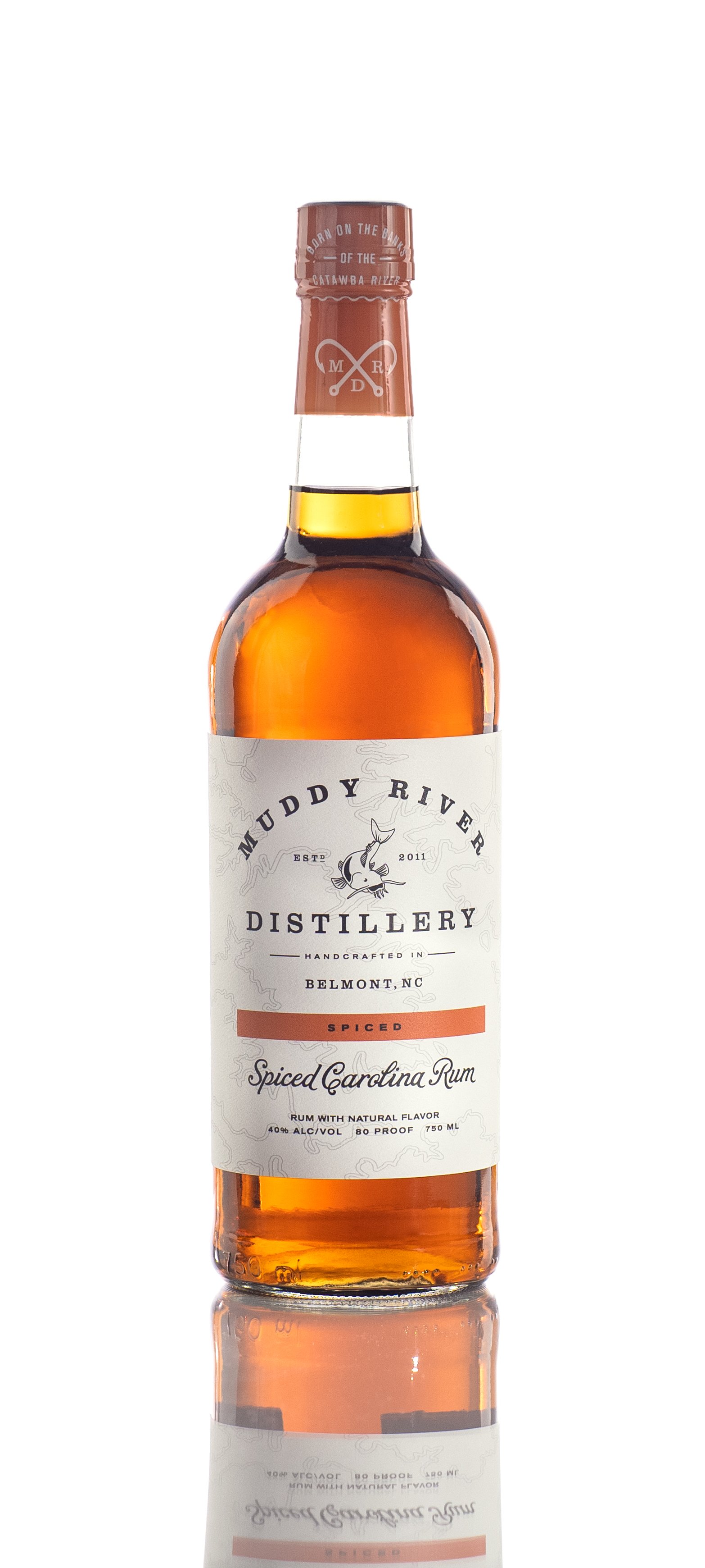 Our award-winning rums — Muddy River Distillery