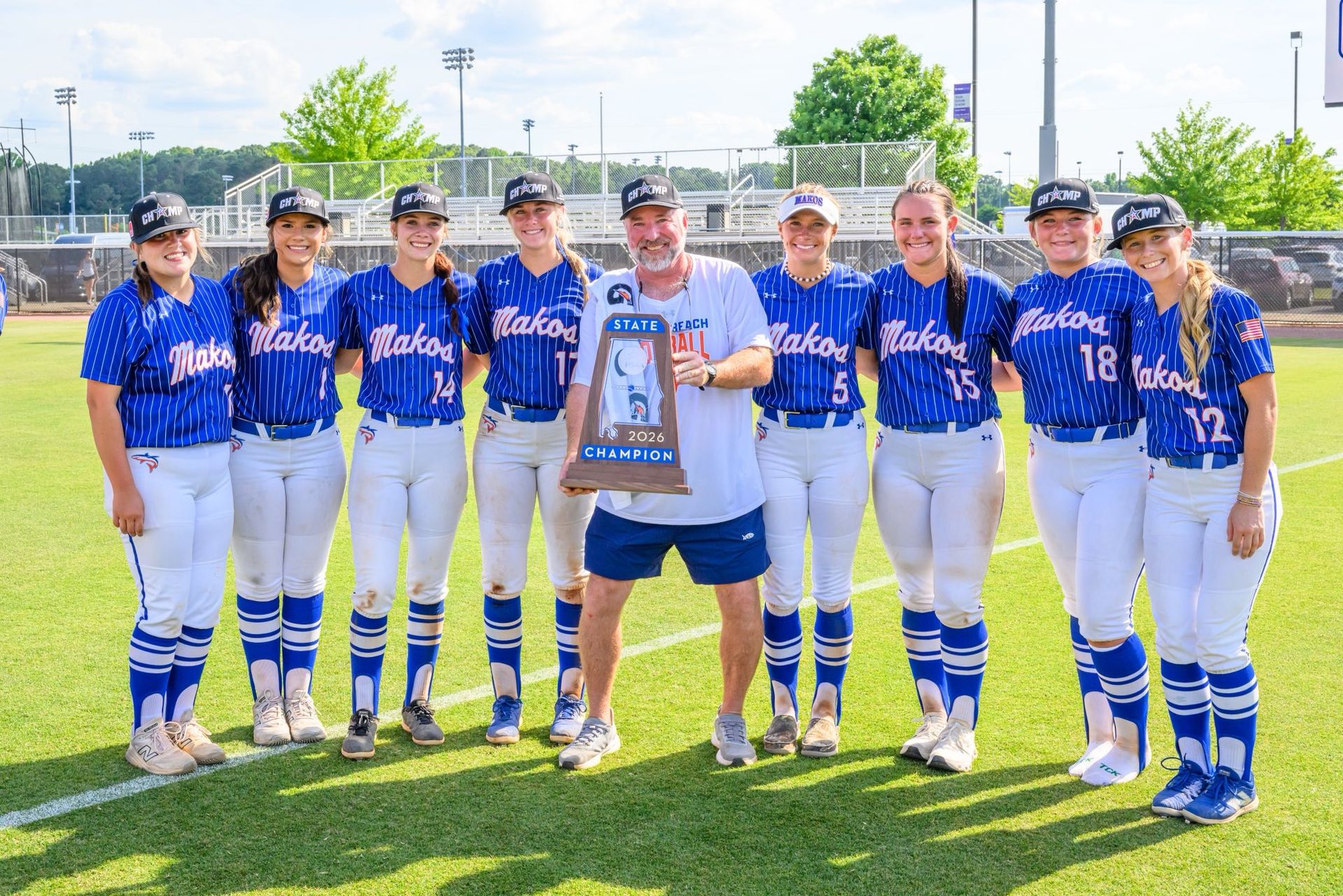 Orange Beach Welcomes Lady Makos Home as Sixth Straight State Softball ...