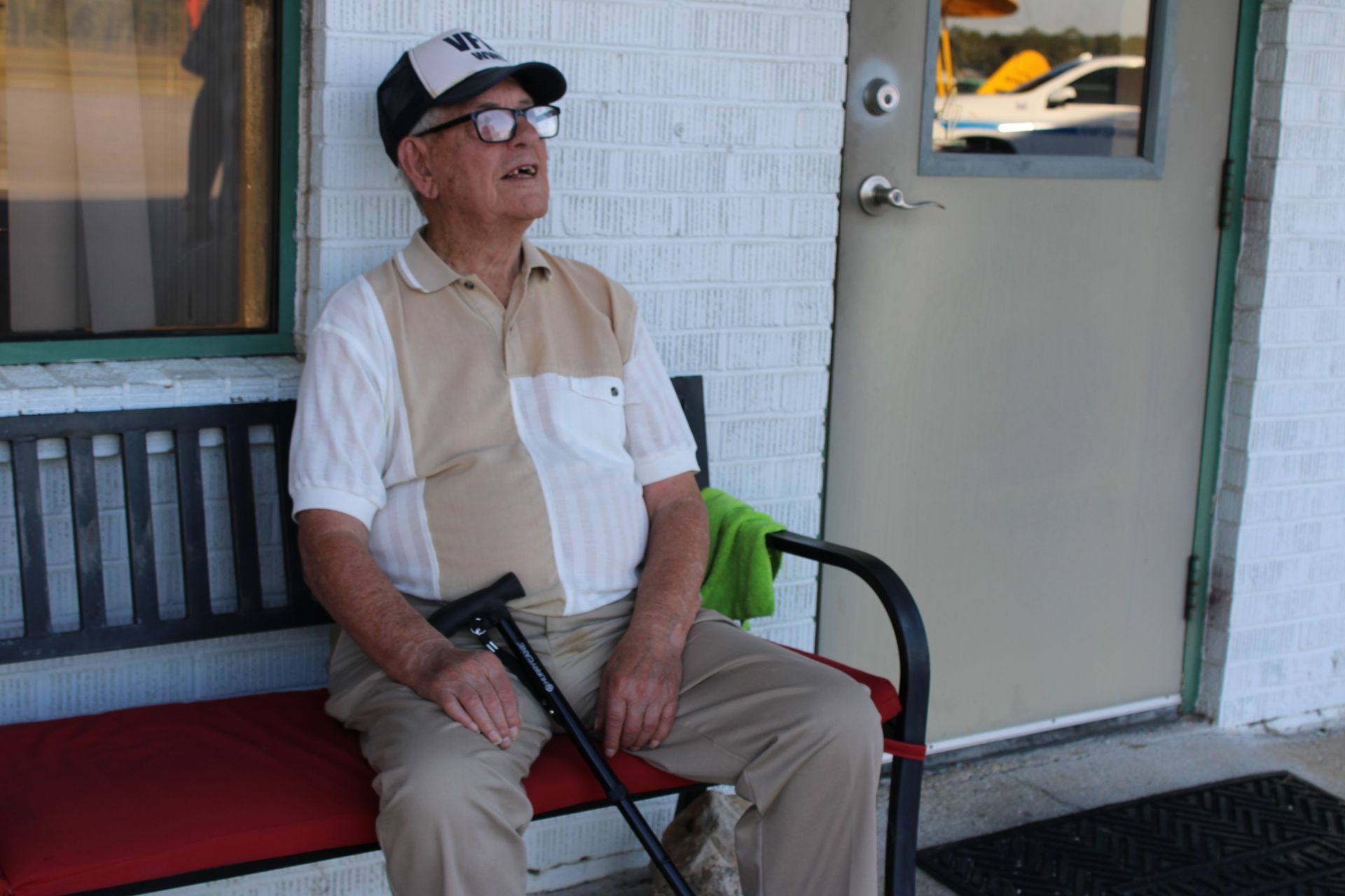 WWII Veteran Honored in Foley as Museum's Historic Biplane Arrives