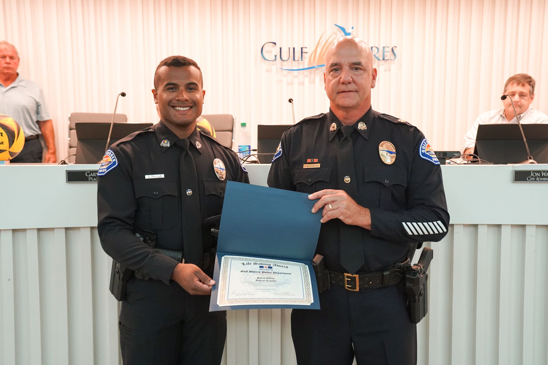 Gulf Shores Police Officer Rescues Man from Choking
