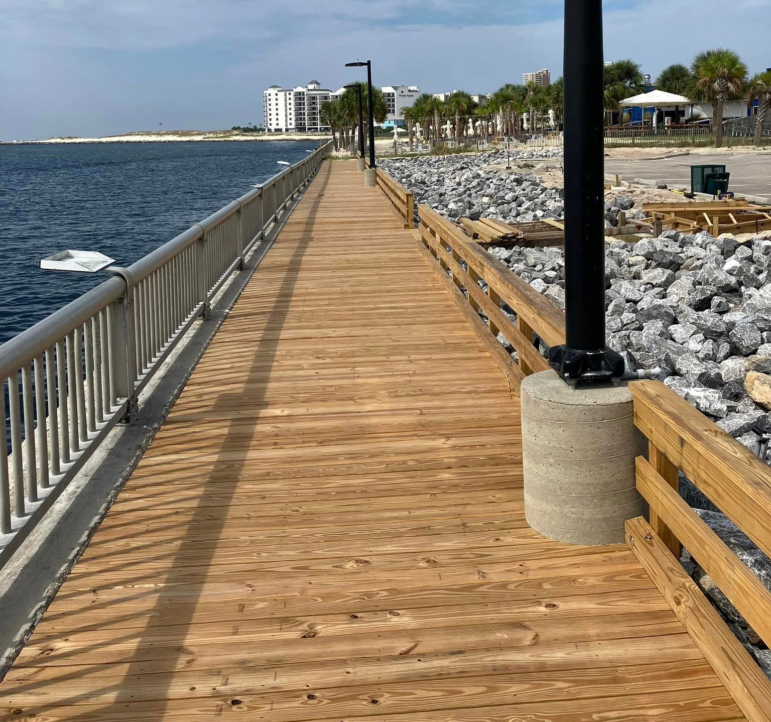 Perdido Pass Seawall Park phase 1 set to reopen this Saturday