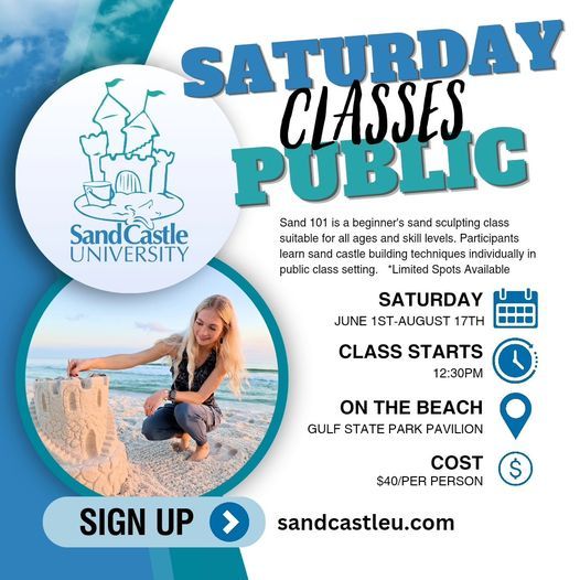Sand Castle University Offers Summer Sand Sculpting Classes