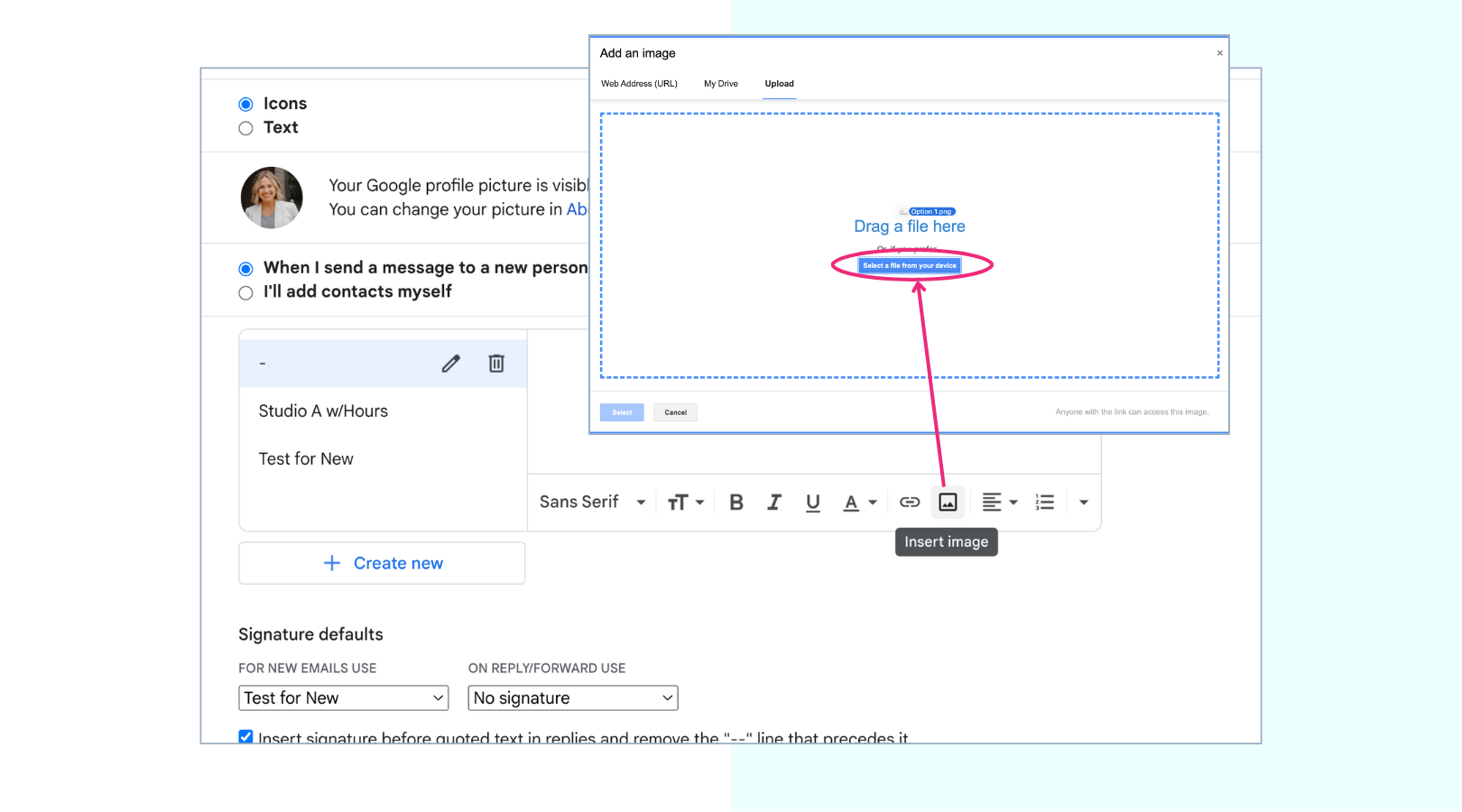 How to make a Clickable Email Signature in Gmail