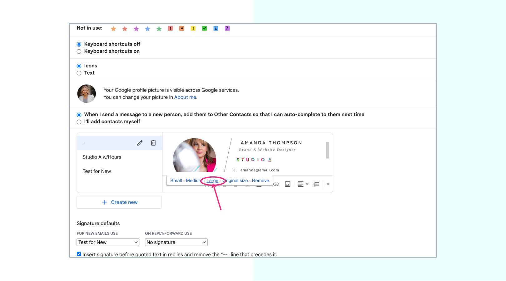 How to make a Clickable Email Signature in Gmail