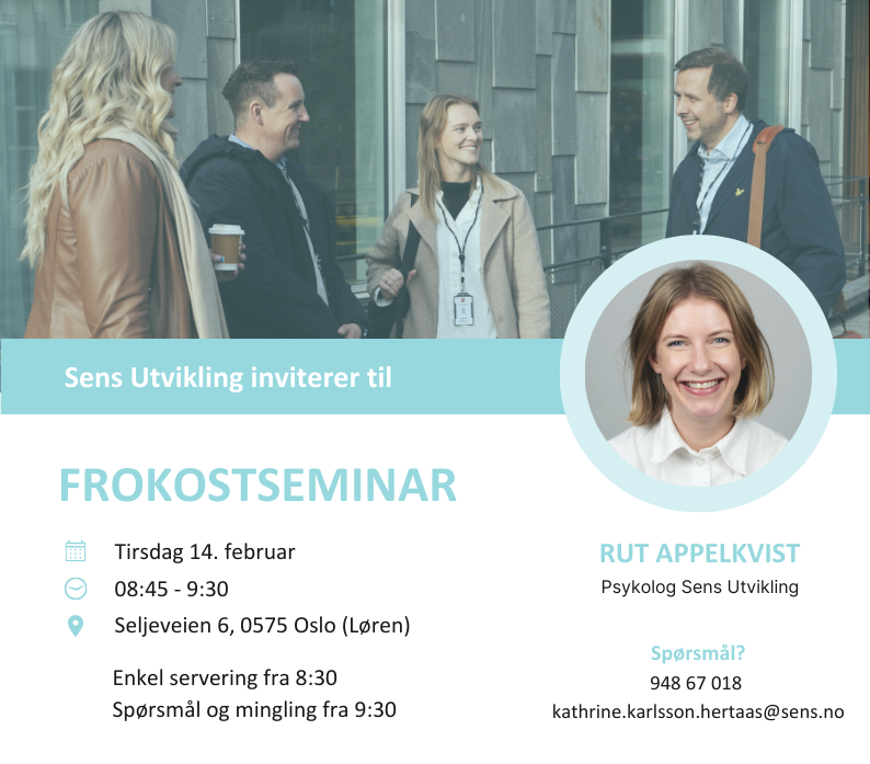 Vi inviterer til frokostseminar
