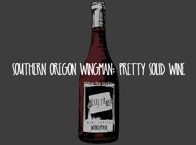 Introducing Wingman Wine