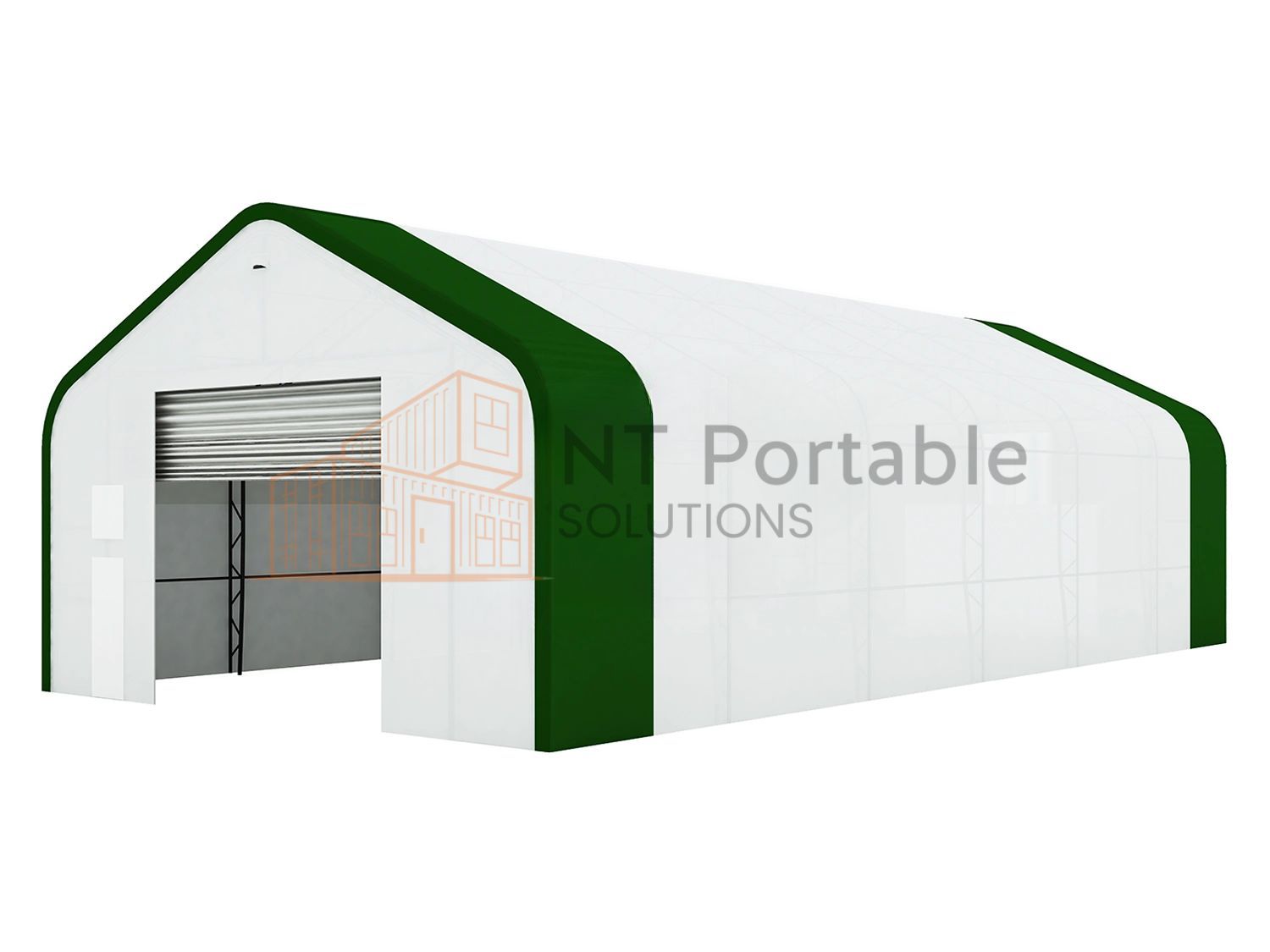 Double Truss PVC Storage Shelter W30'(9.15m)H20'(6.1m)