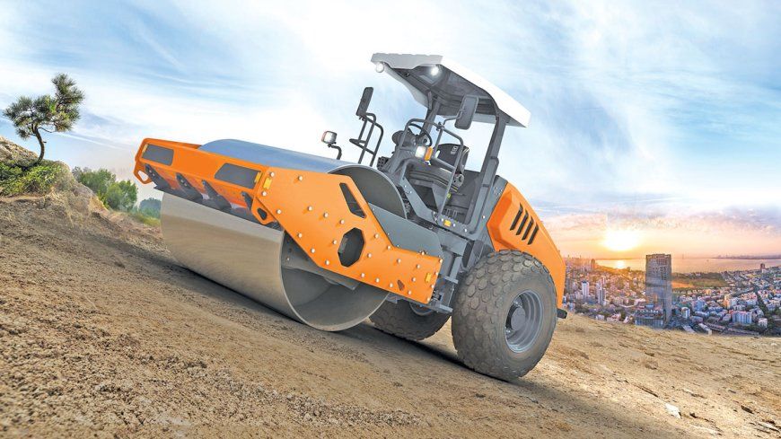 Heavy-Duty Vibratory Roller – Compact Design for Efficient Compaction