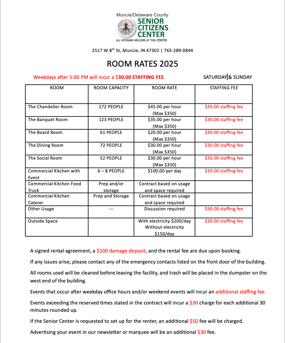 Room Rates