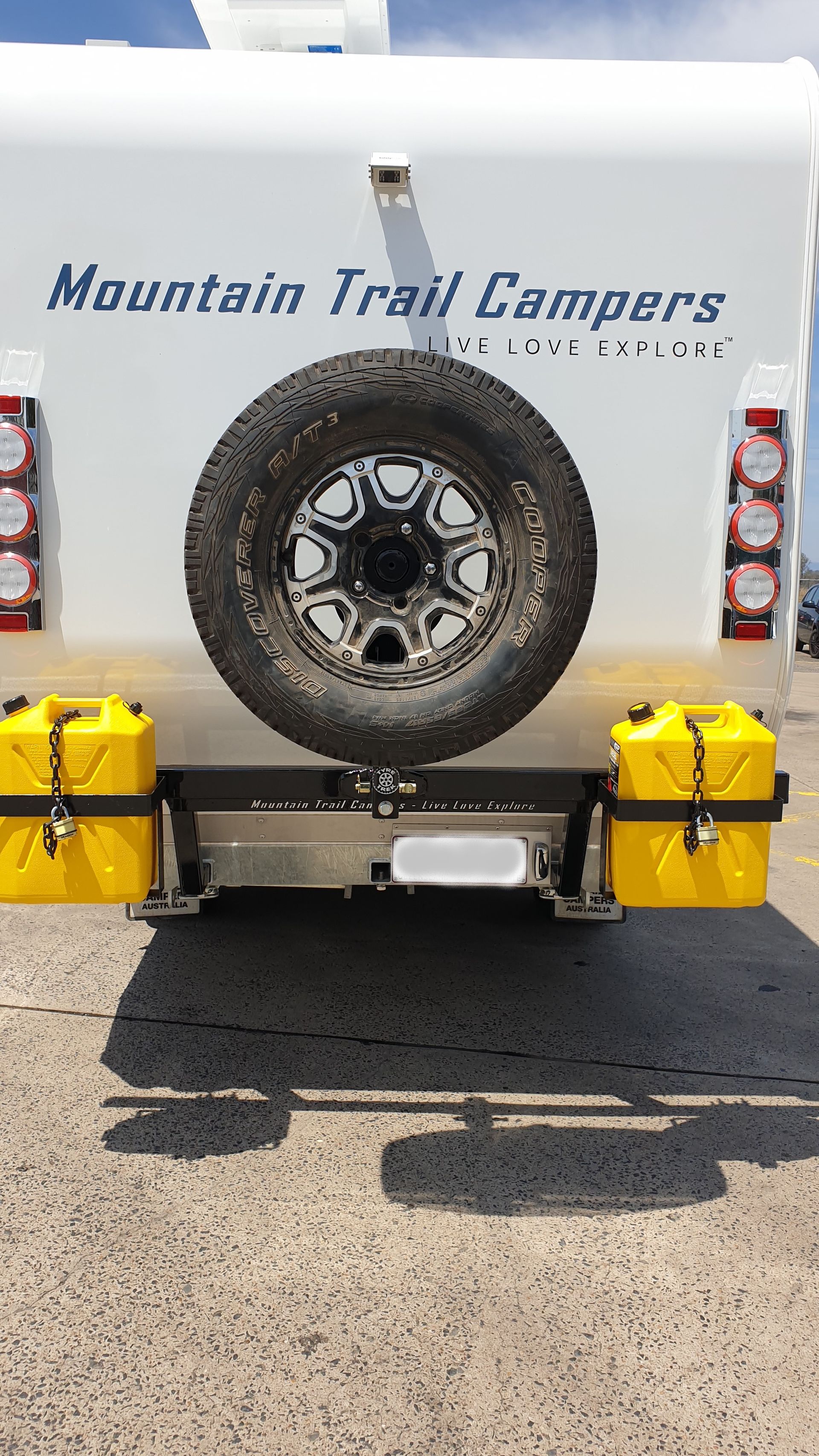 RV Spare | Tyre Trek - Towbar Mounted Spare Tyre Carriers