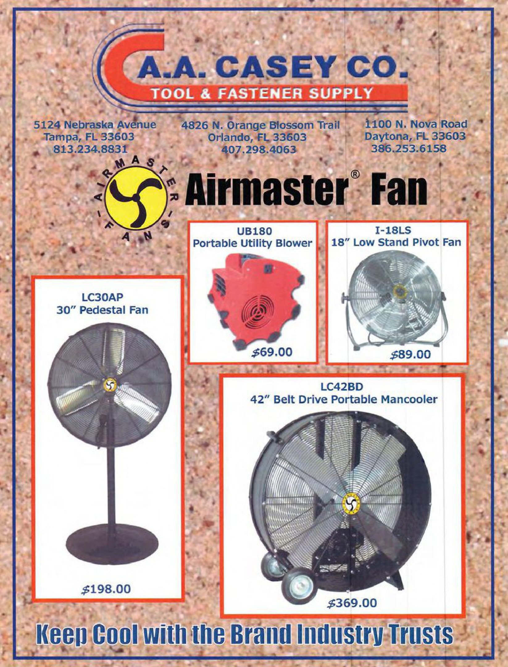 Tool & Fastener Distribution | Tampa, FL | A.A. Casey CO.