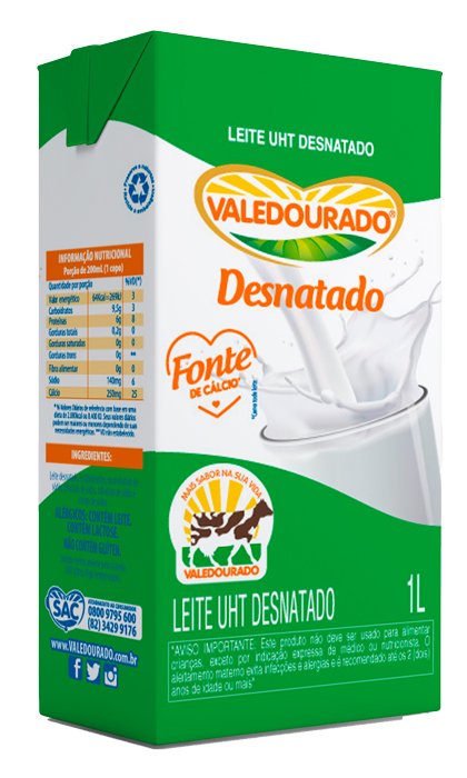 Leite Desnatado UHT