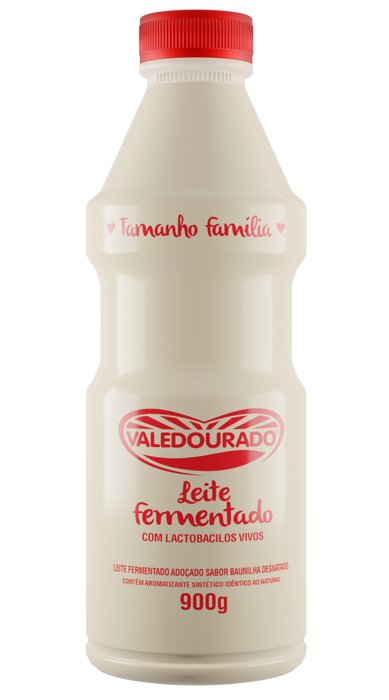 Leite Fermentado Sabor Baunilha