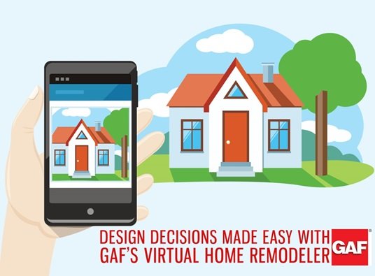 Design Your New Roof with the GAF Virtual Remodeler