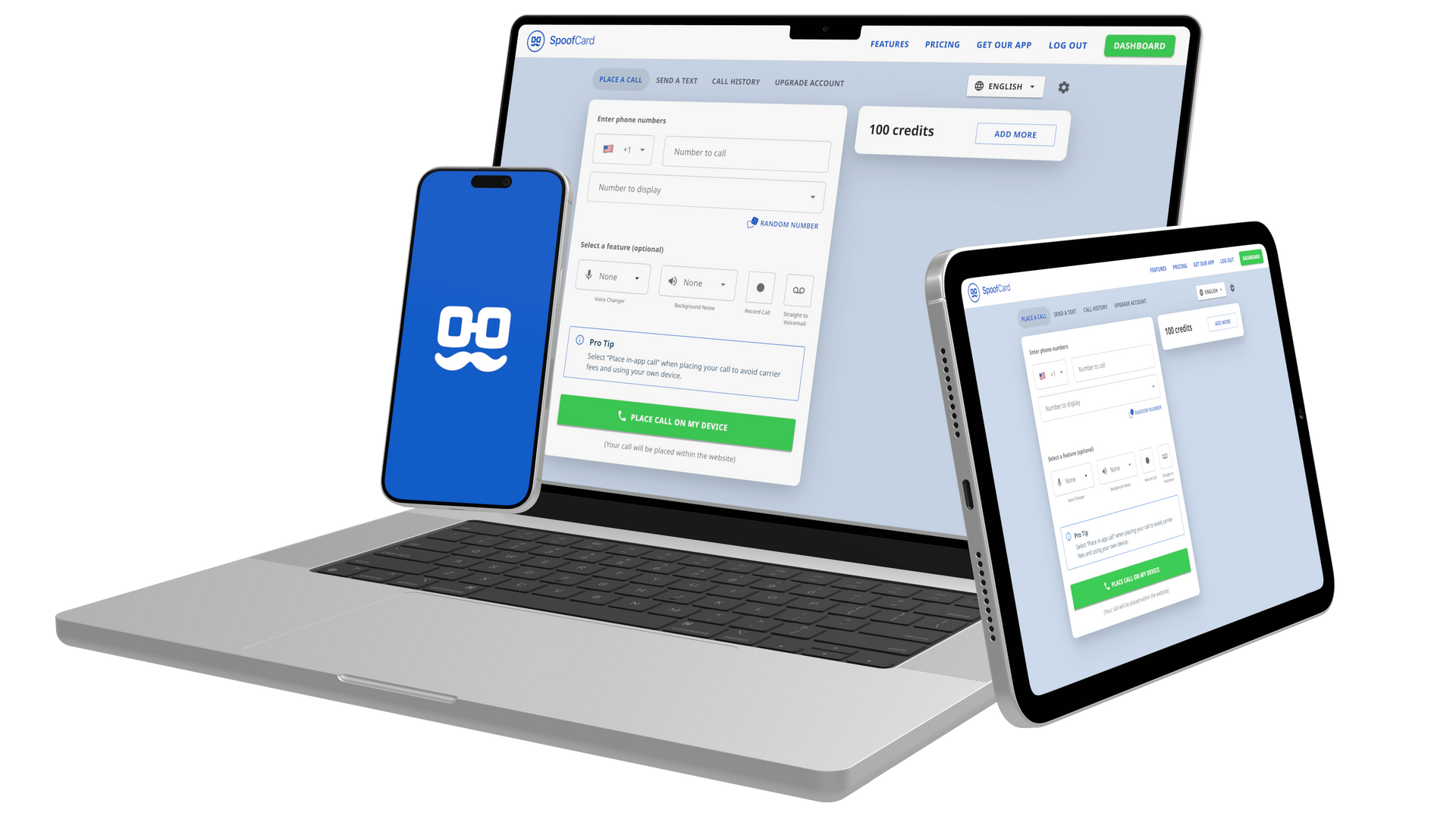 Texting Feature | SpoofCard