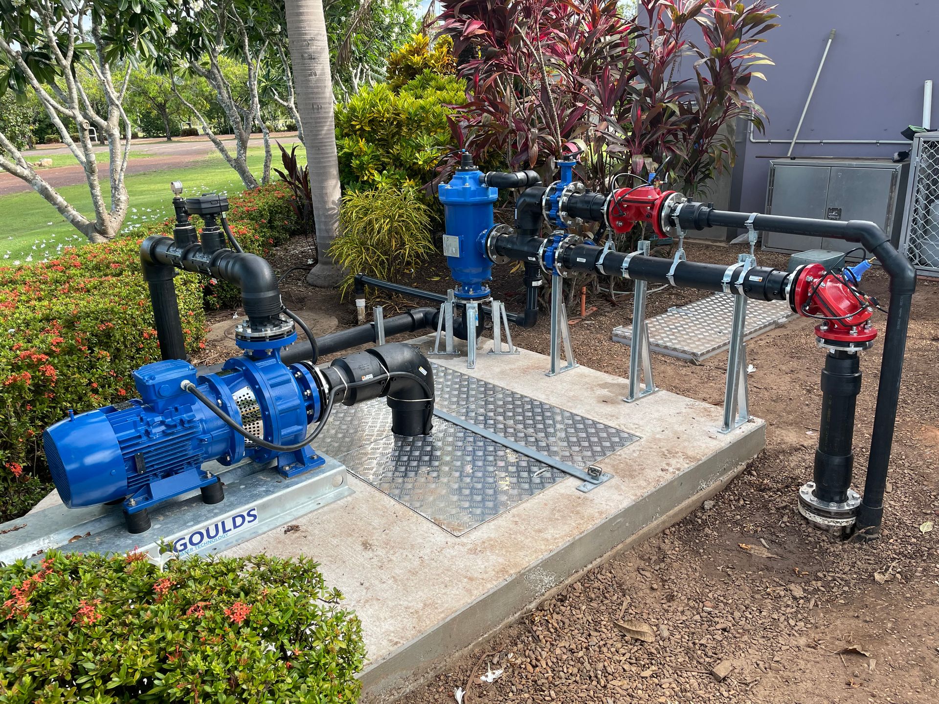 Water Feature Project | Water Pumping & Filtration