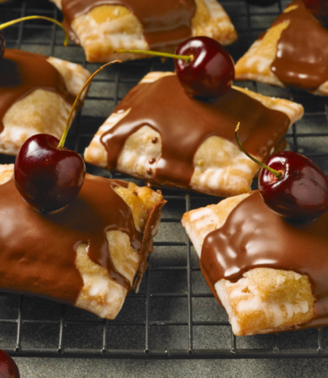 Chocolate Cherry Pies