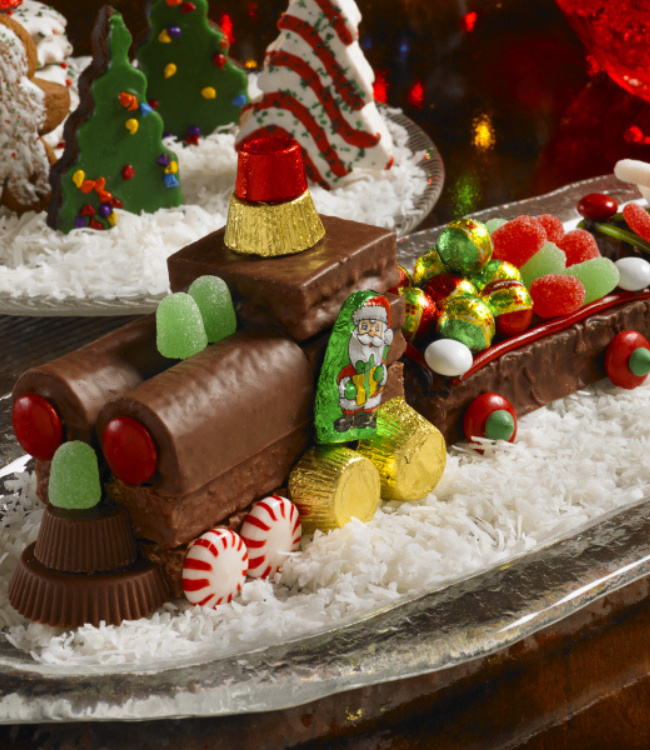 Festive Christmas Train