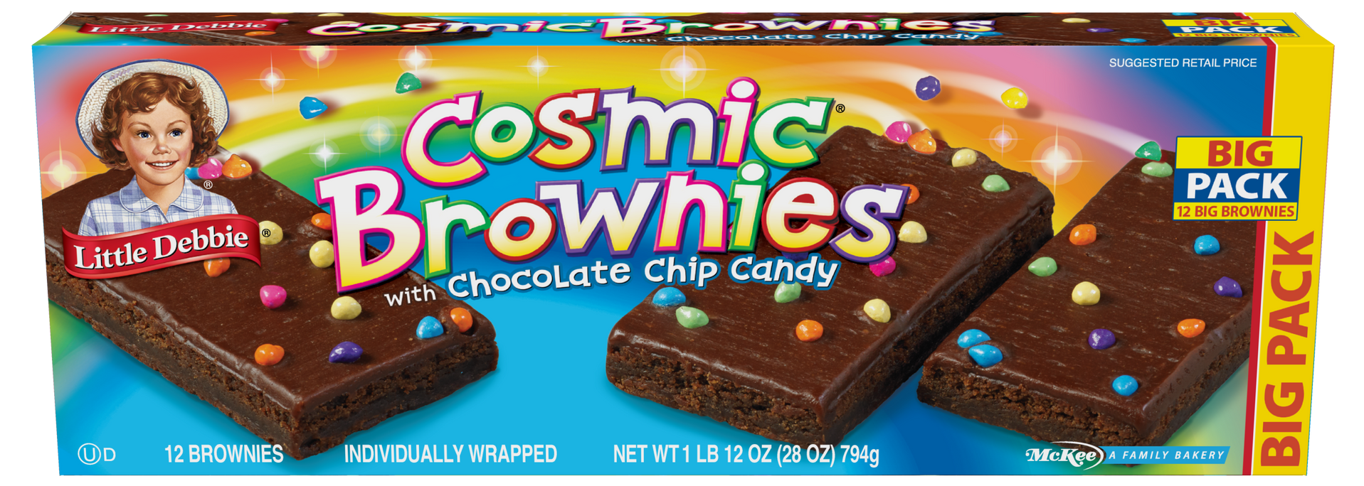 Big Pack Cosmic® Brownies | Little Debbie