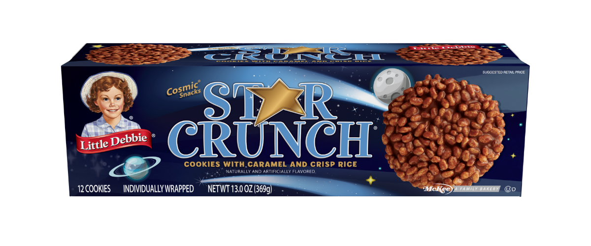Little Debbie Star Crunch Cosmic Snacks 12 Ct Walmart