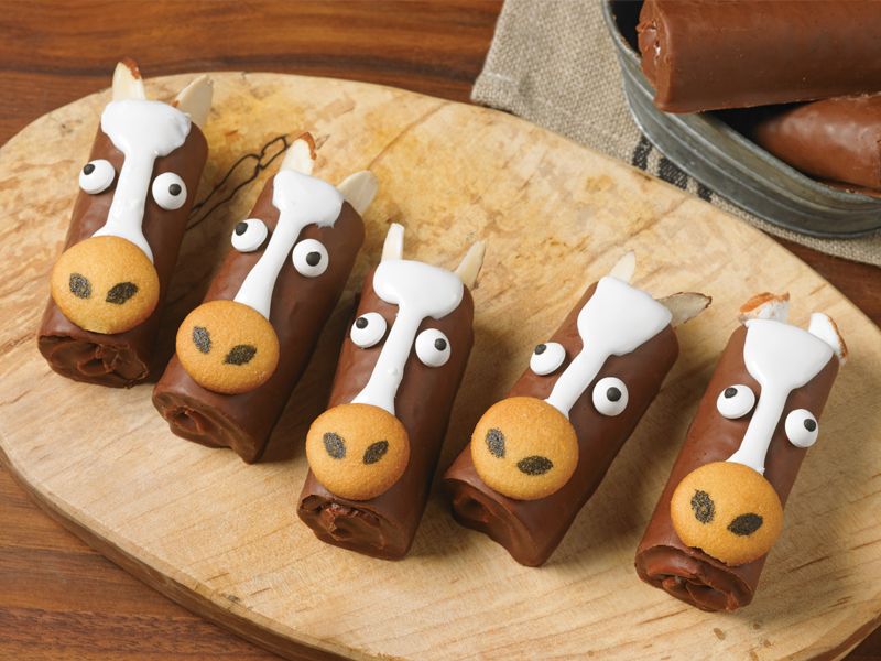Swiss Rolls Horses