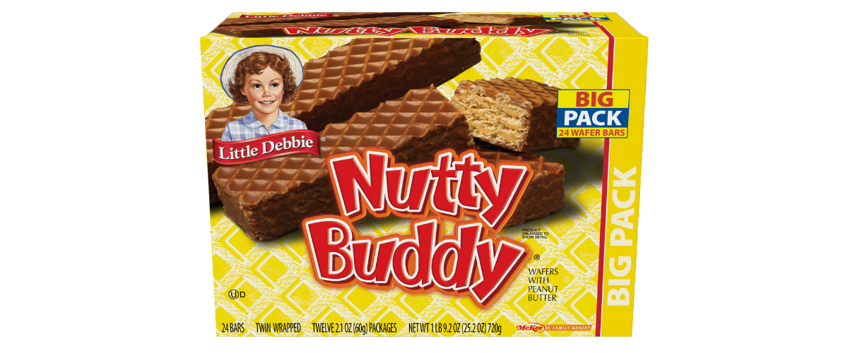 Big Pack Nutty Buddy® Wafer Bars | Little Debbie