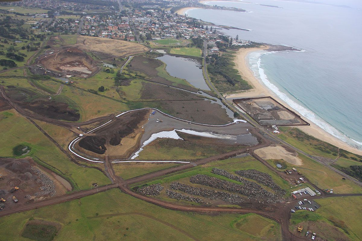 Sea wall construction services | NSW