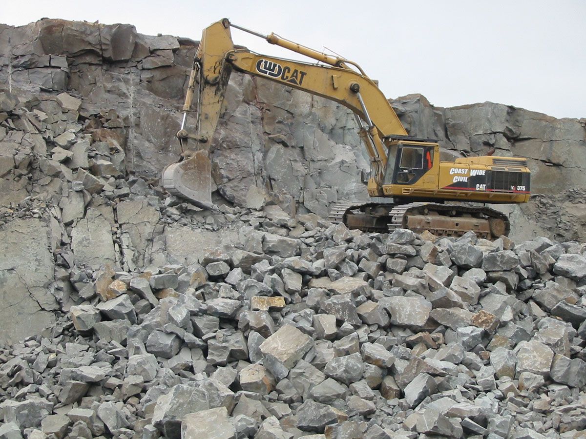 Civil quarrying services | NSW