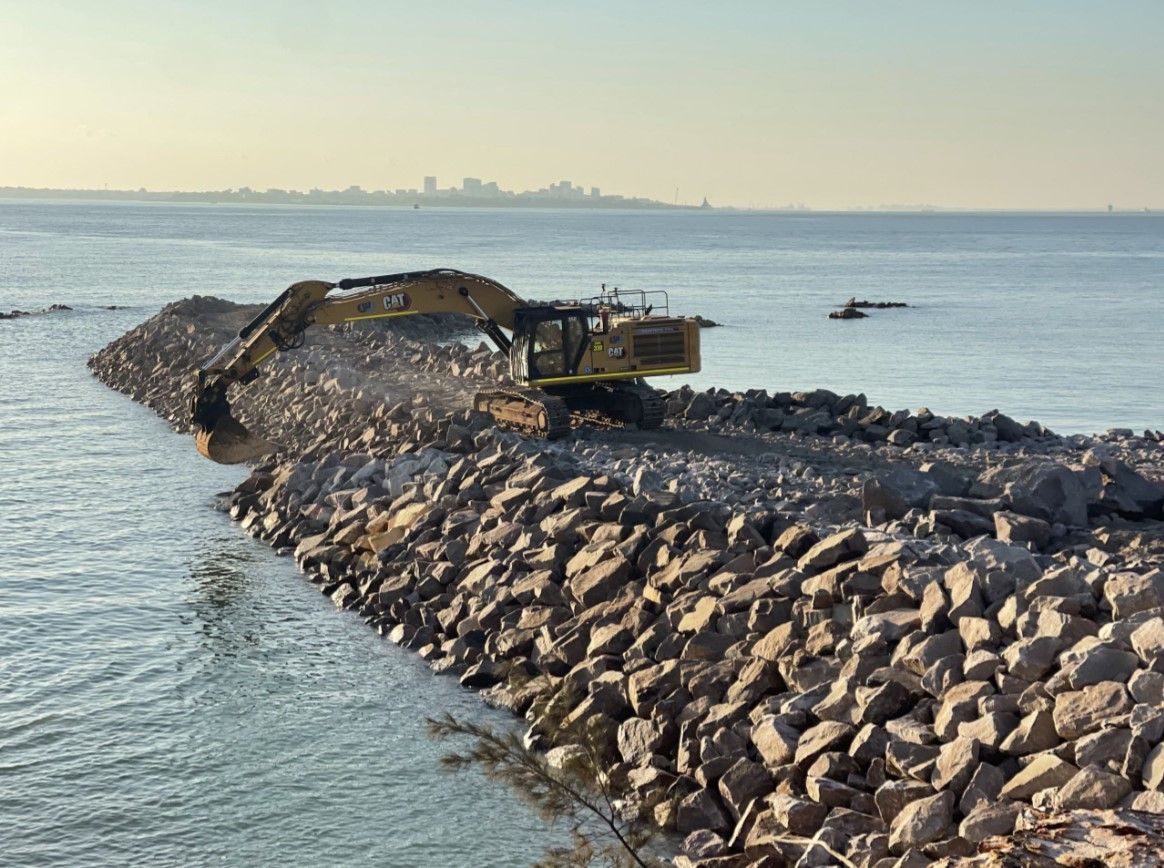 Sea wall construction services | NSW