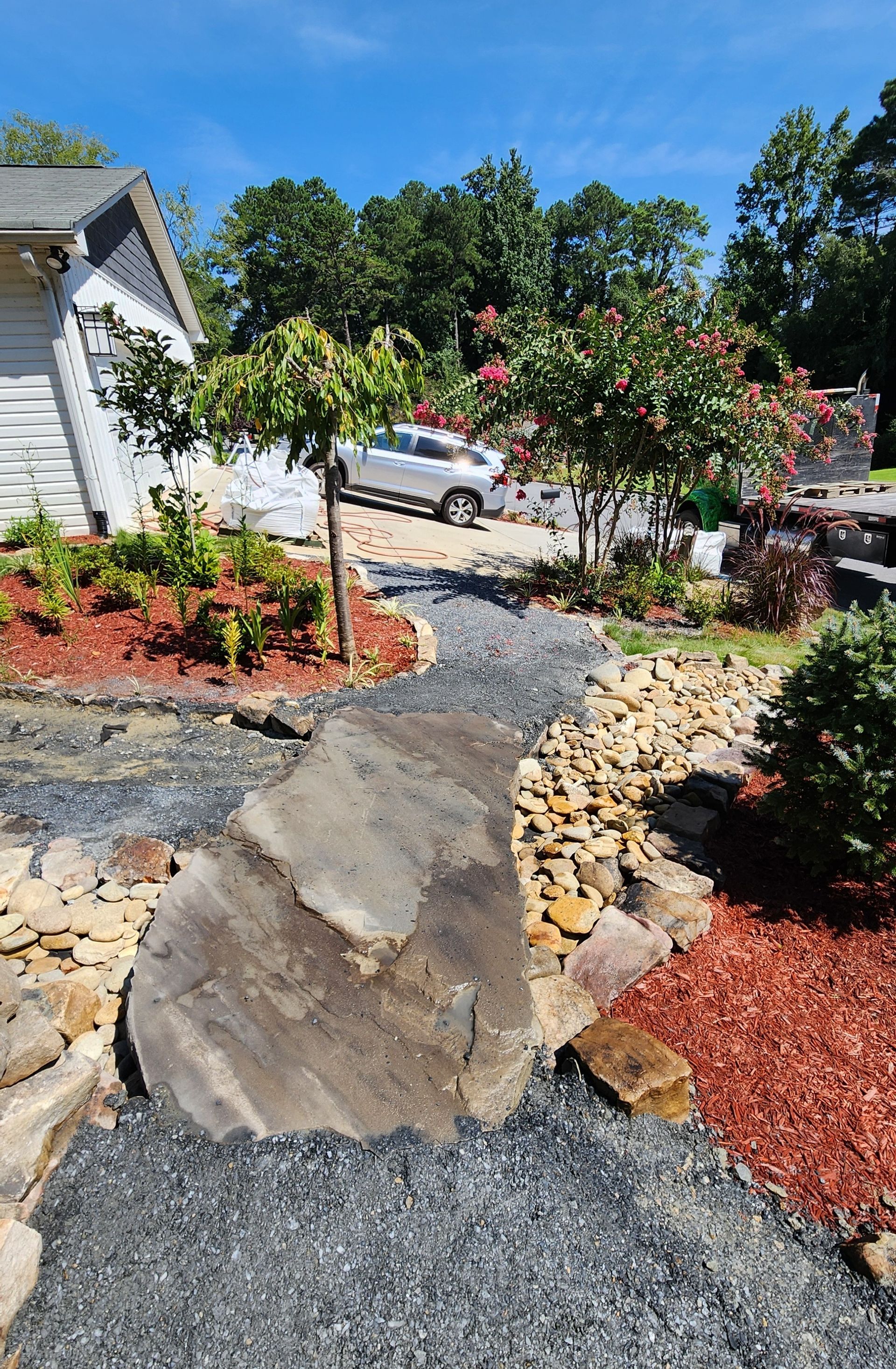 Expert Boulder Placement | Vining Stone, Sharpsburg, GA