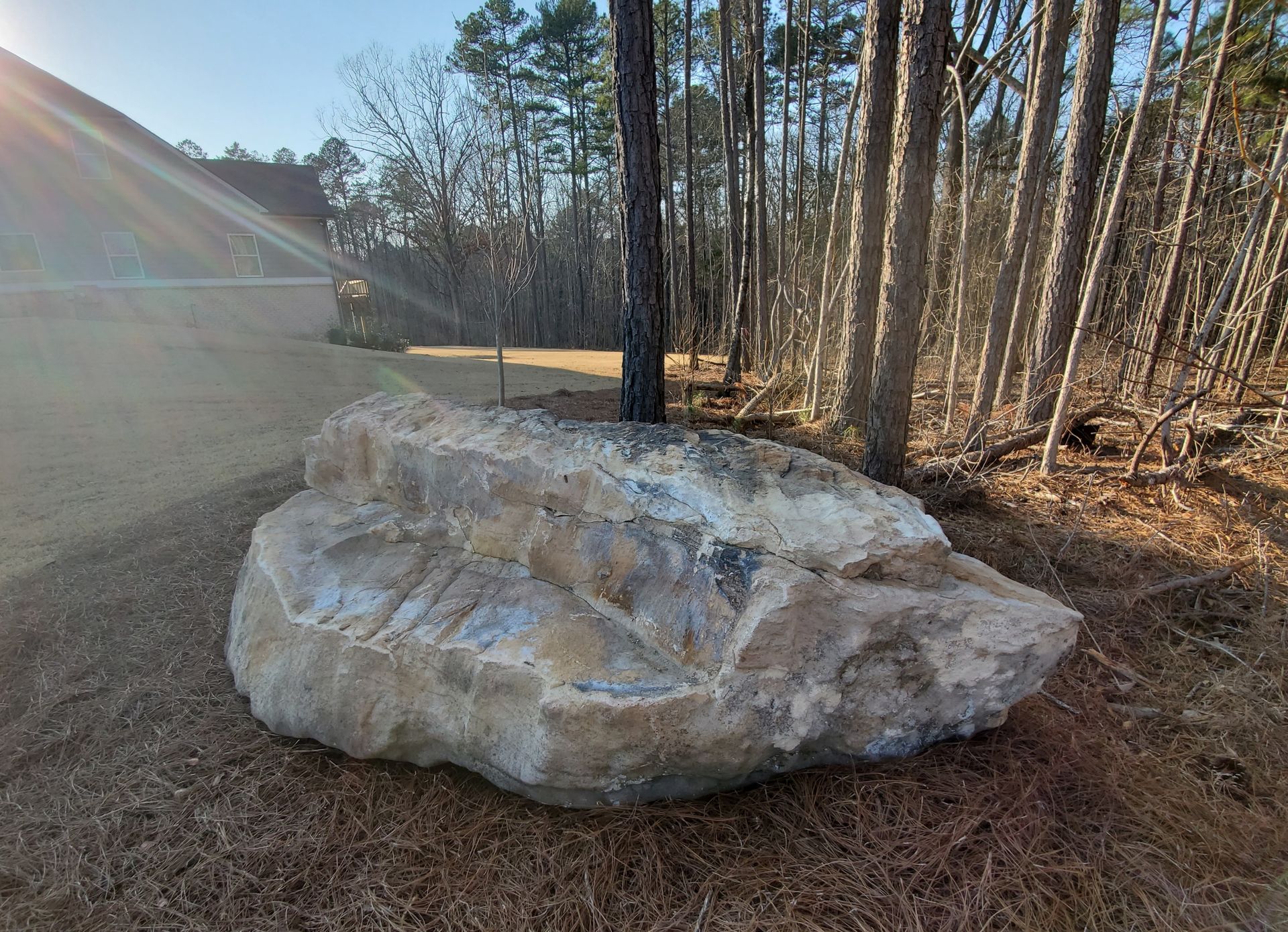 Expert Boulder Placement | Vining Stone, Sharpsburg, GA