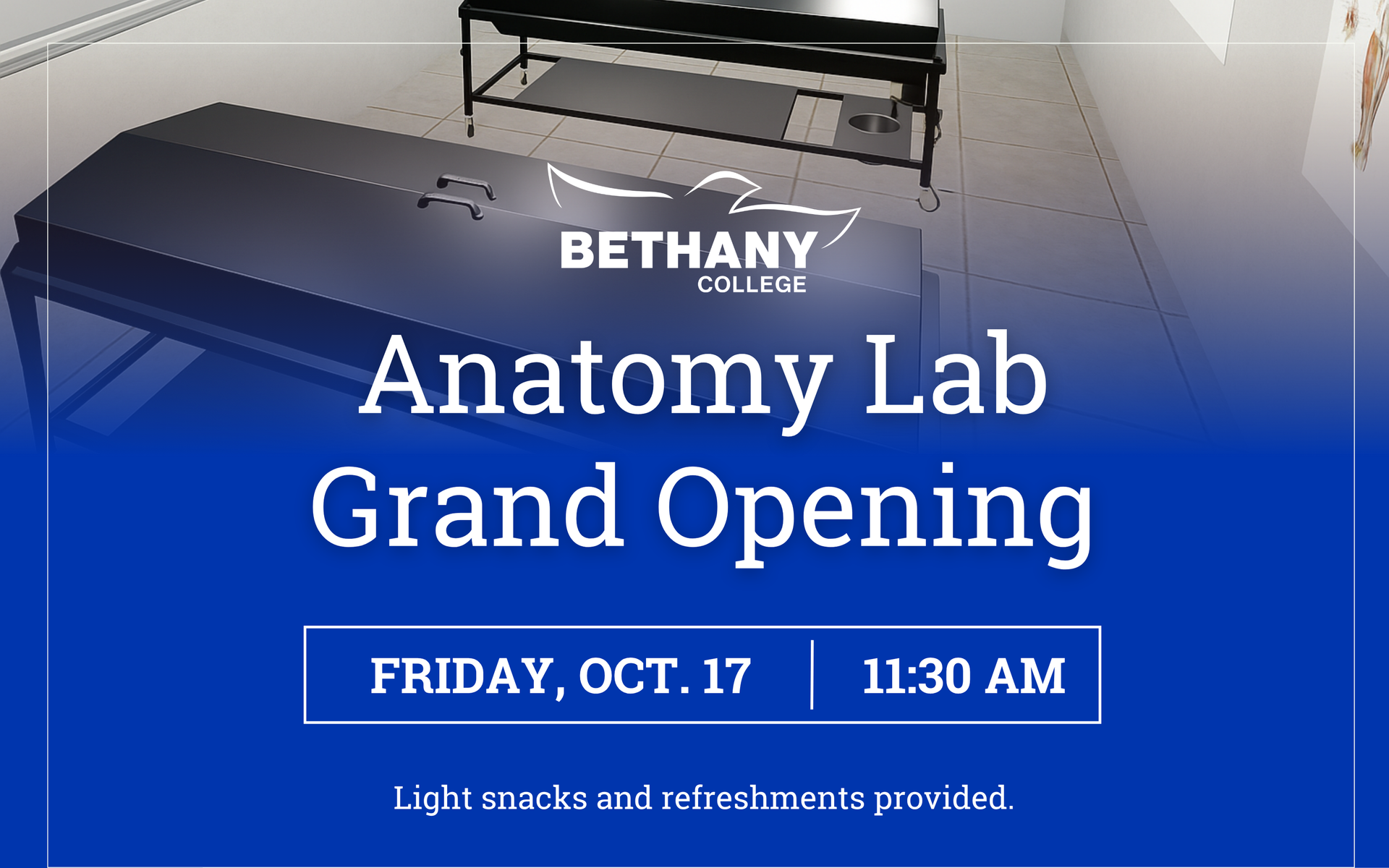 Bethany College Unveils State-of-the-Art Anatomy Lab to Transform ...