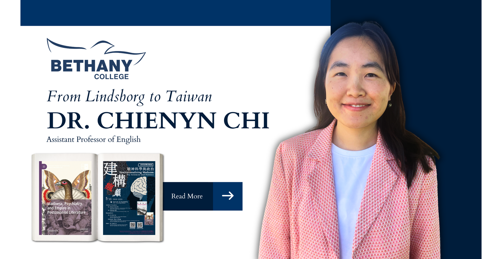 Bethany College Faculty Share Global Scholarship At Taiwan Book Talk