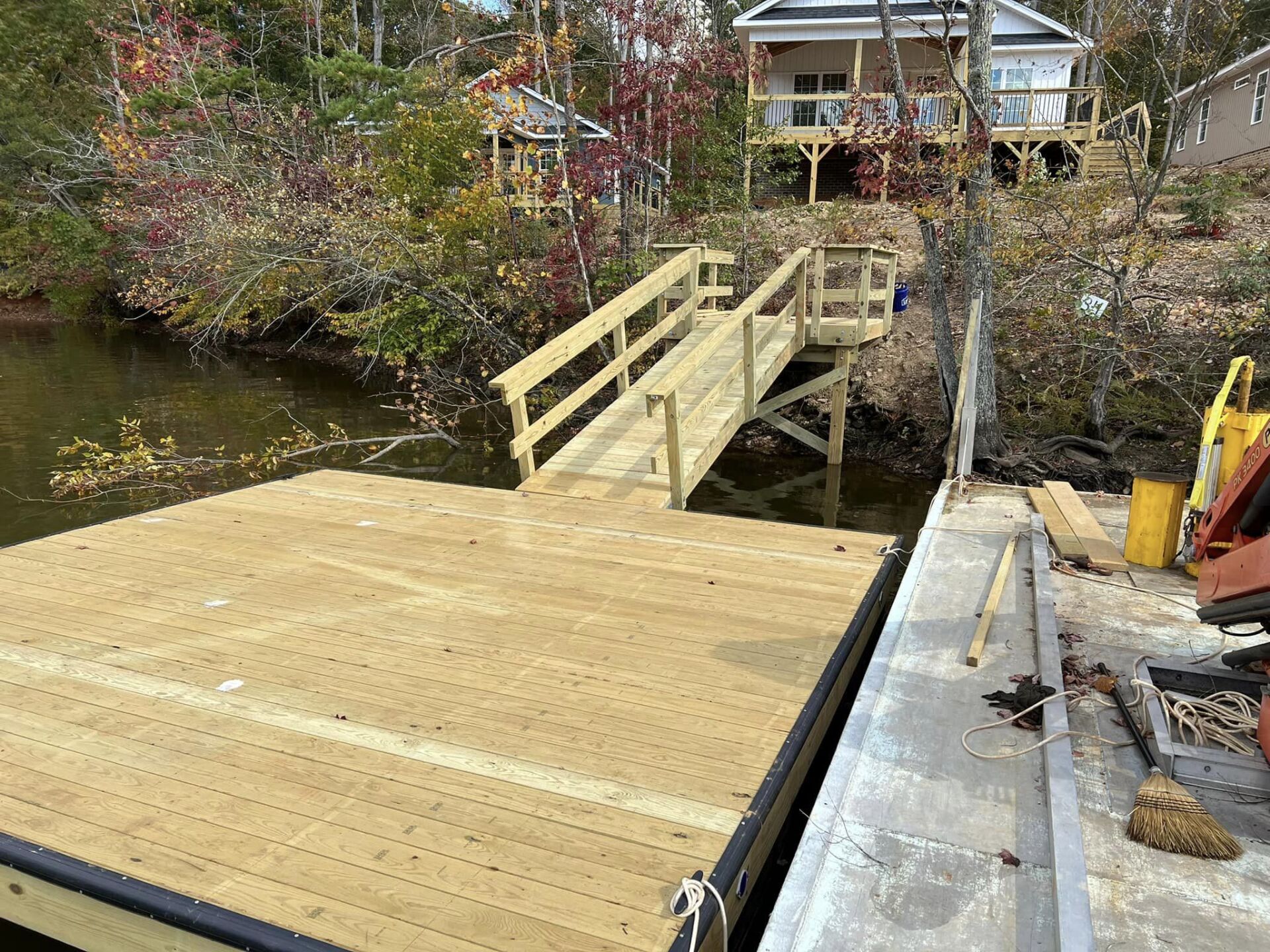 High Rock Lake Dock Builder