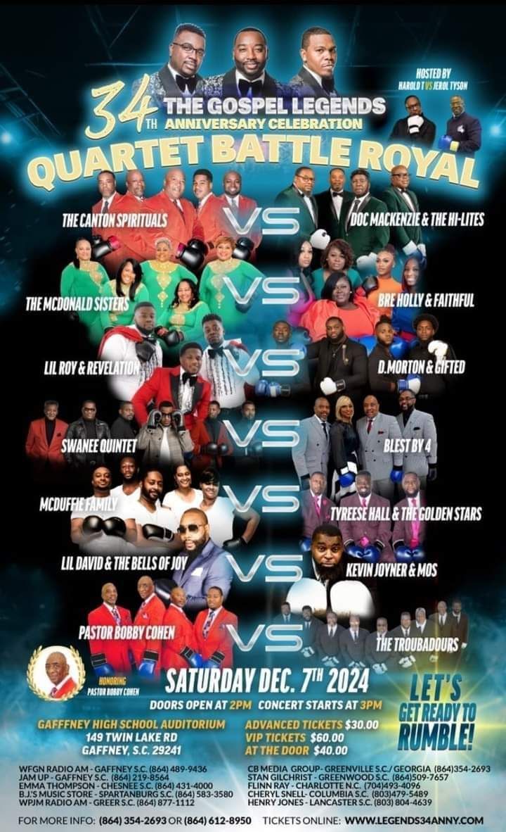 Nationwide Gospel Concerts