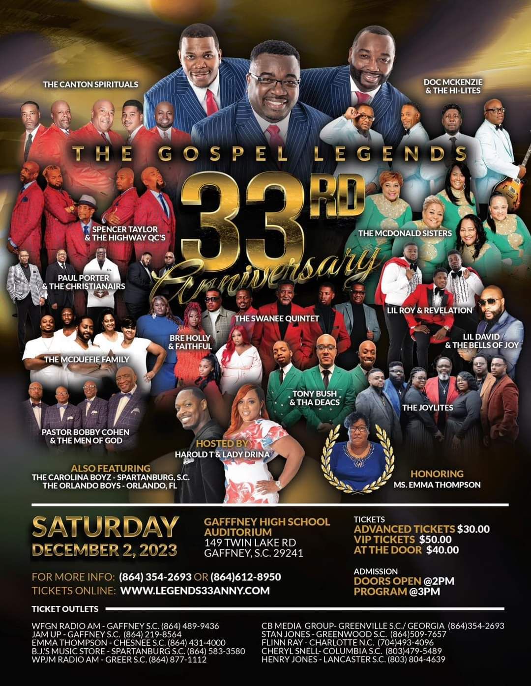 Nationwide Gospel Concerts